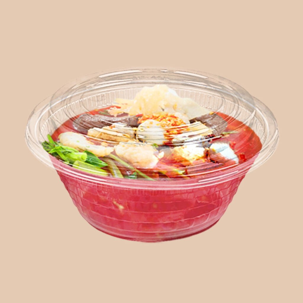 Nextech รุ่น NT45-CLO พร้อมฝา OPS (400 ชิ้น/ลัง) ชามพลาสติกพีพี, 830 มล. สีใส เข้าไมโครเวฟได้ มี ...